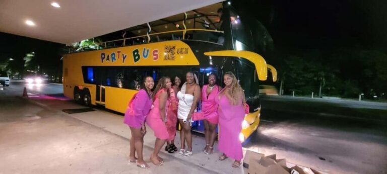 Cancun: Private 3 Hour Party Bus Experience - The Itinerary: No Crowds, Just the Celebration
