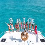 Cancun Private Catamaran for Bachelorette Party  51 Leopard - A Closer Look at the Highlights