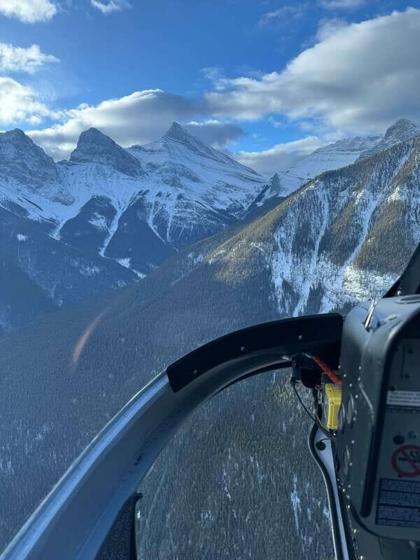 Canmore: 35-Minute Heli Tour Mt Assiniboine & its Glaciers - What Does the Price Reflect?