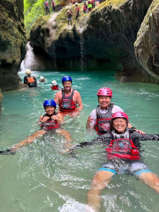 CEBU BEST ADVENTURE: Canyoneering at Kawasan Falls w lunch - The Practical Side of Things