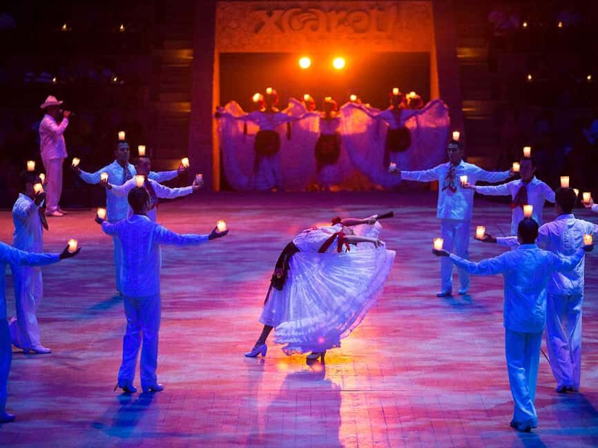 Check out the Night Show at Xcaret Park - The Itinerary Breakdown