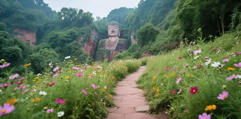 Chengdu to Leshan Buddha & Oriental Buddha Capital Private - The Oriental Buddha Capital: A Hidden Gem