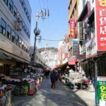 Cherry blossom tour in Busan and Jinhae from Busan - Browsing Gukje Market