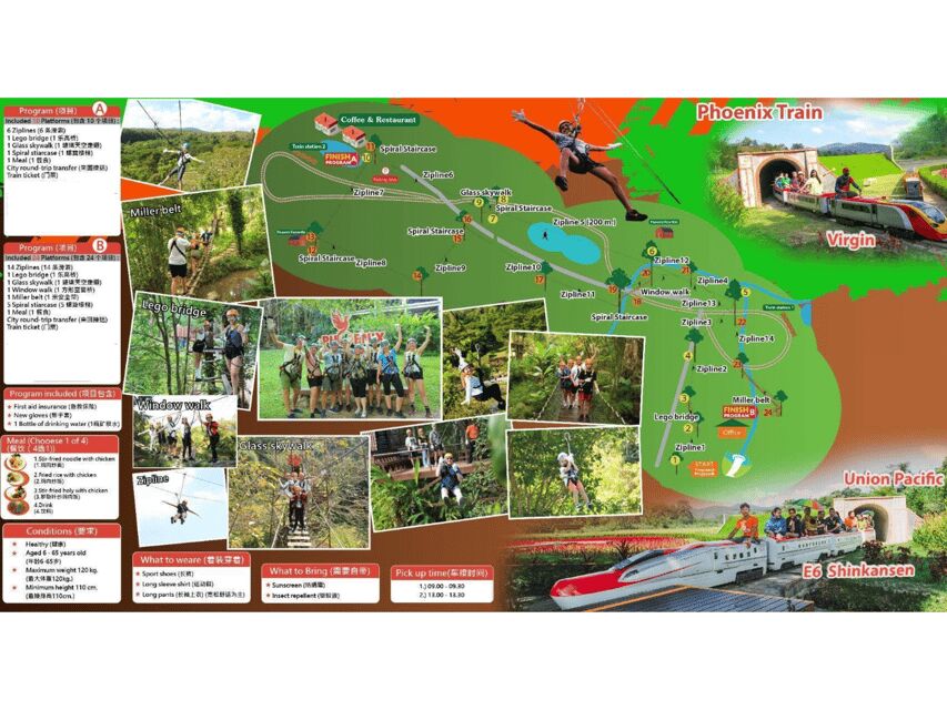 Chiang Mai: Zipline adventure with lunch & city hotel pickup - Ziplining through the Canopy