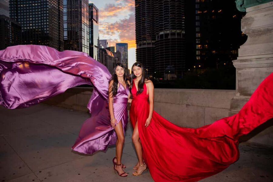 Chicago Luxury Flying Dress Photoshoot - Who Should Consider This Experience?