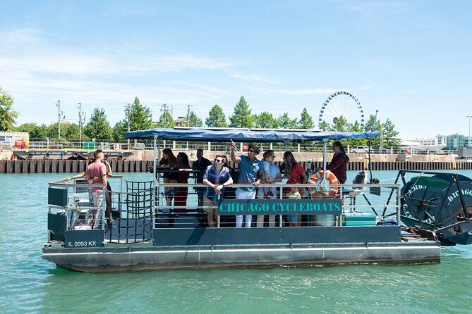 Chicago River Cycleboat Cruise - The Authentic, Relaxed Vibe