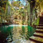 Chichen Itza LDS tour all inclusive from Cancun (Private) - Stop 3: Ik Kil Cenote — A Refreshing Dip
