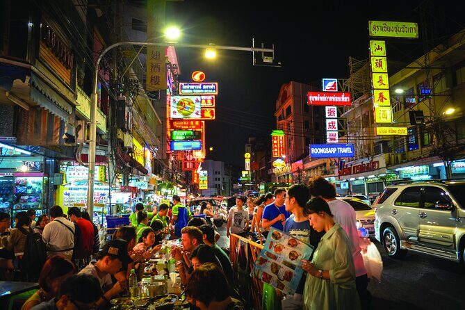 Chinatown Street Food Night Tour by Tuk Tuk in Bangkok - The Food and Landmarks: What You’ll See and Taste