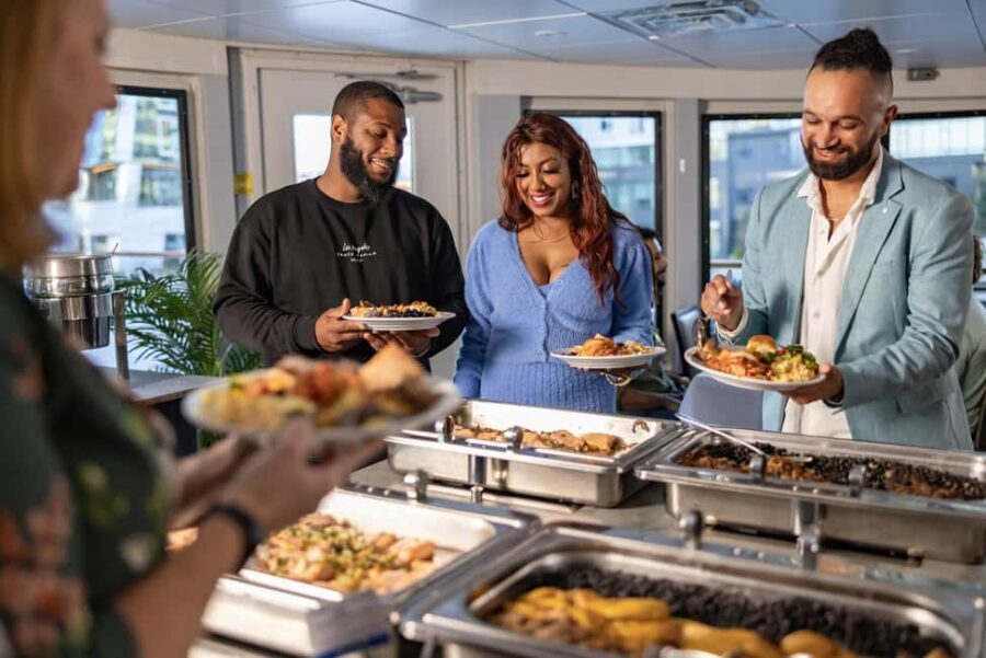City Cruises Boston: Harbor Buffet Lunch or Dinner Cruise - Food and Beverage Experience