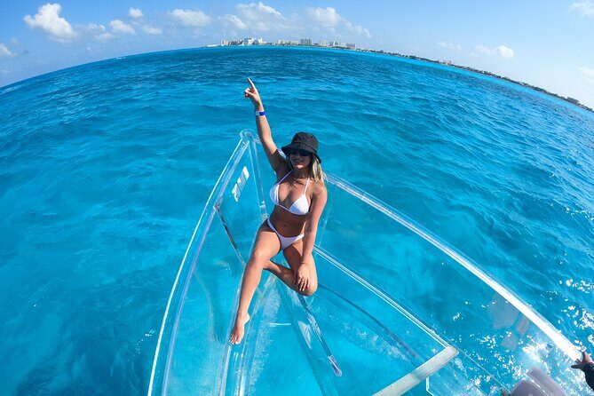 Clear Boat tour in Cancun for 1.5 hours best for photos - Authentic Details from Visitors