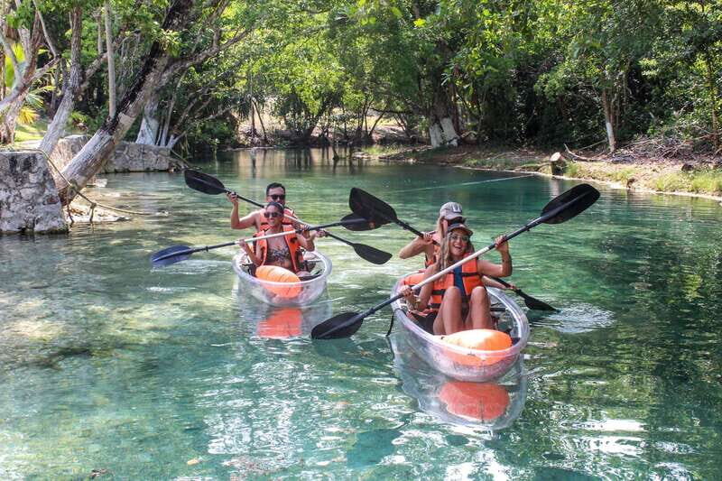 Clear Kayak at Bacalar Lagoon - The Highlights of the Tour