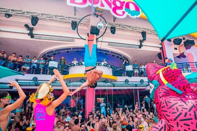 Coco Bongo Beach Club Cancun - Details of the Itinerary