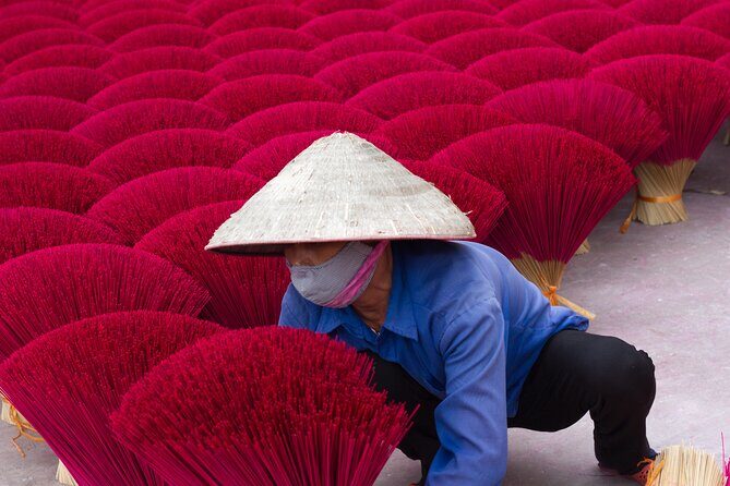 Colors of Incense village Quang Phu Cau - Breakdown of the Itinerary