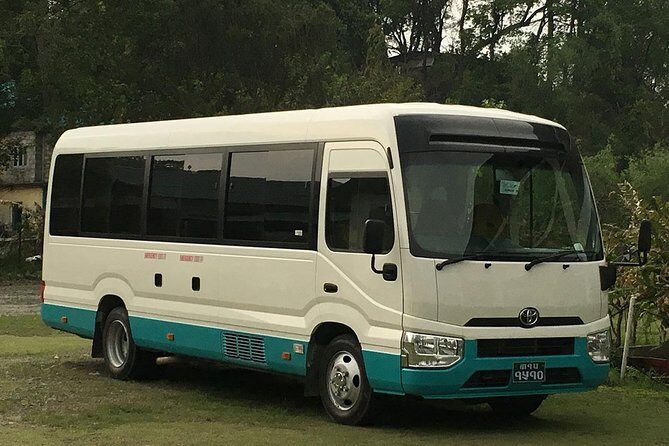 Comfortable Ac Coaster Toyota Bus From Pokhara to Kathmandu. - A Detailed Look at the Journey from Pokhara to Kathmandu