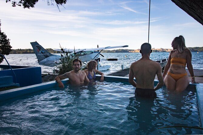 Crater Lakes Scenic Flight with Natural Hot Pool Bathing by Floatplane - The Hot Pools: Relax and Refresh