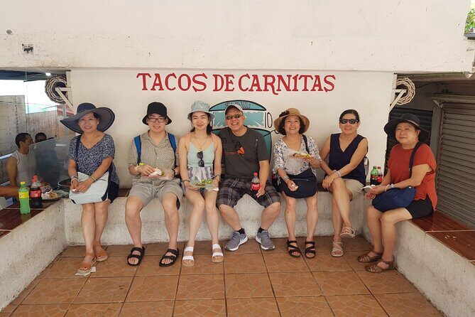 crazy walking food tour Inlakech Playa del Carmen - Diving into Mexican Sauce at the First Restaurant