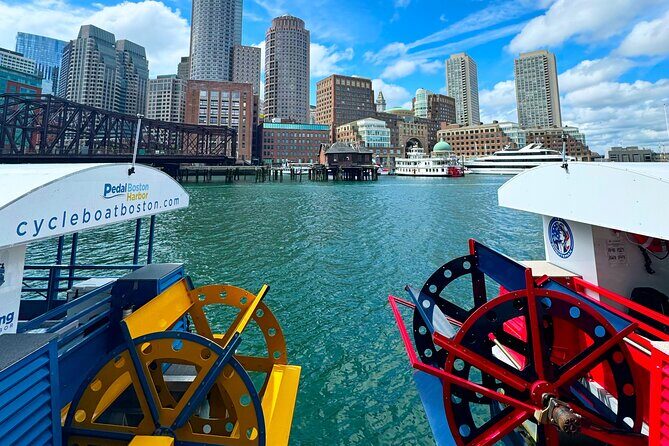 Cycleboat Boston 90 min BYOB Amazing Harbor Private Charters - The Sum Up