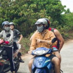 Da Nang free motorbike and food tour - Local Food Stop at Bánh Canh Rung