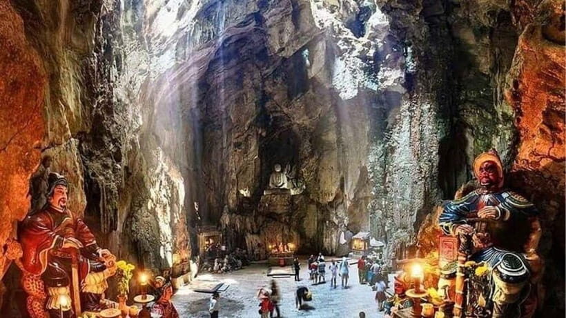 Da Nang/Hoi An: Marble Mountains-Am Phu Cave-Monkey Mountain - What to Expect at Each Stop