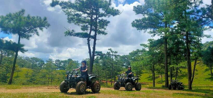 Dalat: 1- or 2-Hour Sightseeing ATV Adventure - The Cultural and Refreshment Stop