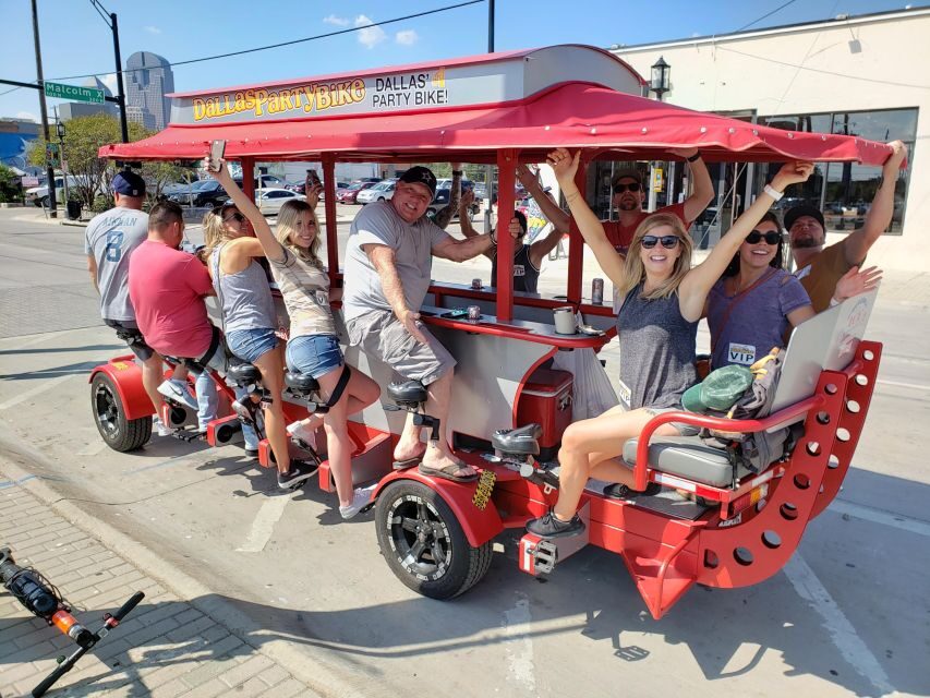 Dallas Party Bike Pub Crawl in Deep Ellum - The Experience: How It Works