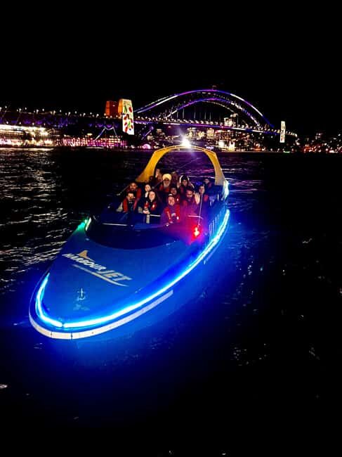 Darling Harbour: Slow Jet Boat Cruise Vivid Sydney - The Experience: What to Expect