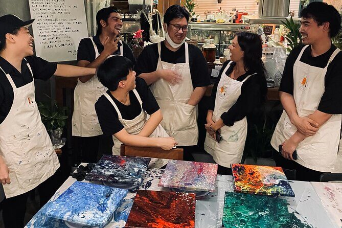 Davids head Art Workshop - A Creative Break in the Heart of Bangkok