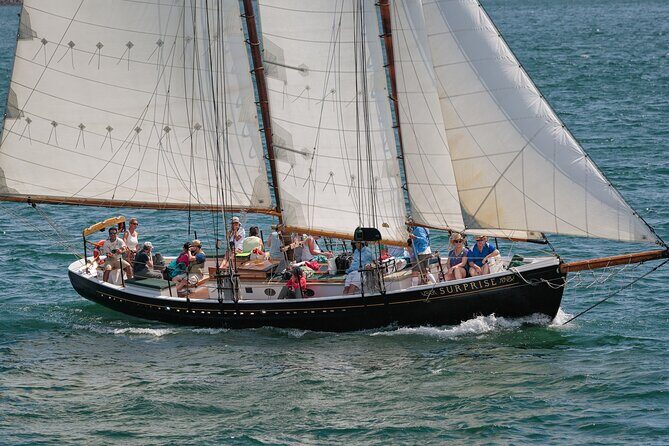 Day Sails and Sunset tours on Schooner Surprise in Camden Maine - What’s Included — and What’s Not