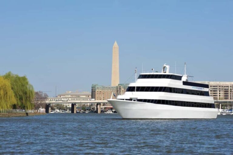 DC: City Cruises Buffet Brunch, Lunch, or Dinner Cruise - Authentic Views and Photos