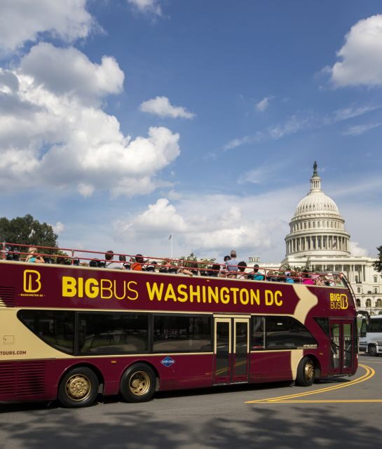 DC: Hop-On Hop-Off with 17 Stops plus Arlington Walking Tour - What to Expect from the Itinerary