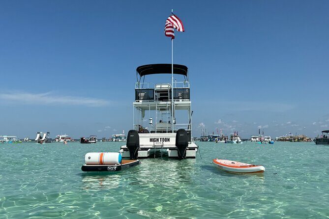 Destin Private Crab Island Boat Excursion - The Flexibility of the Tour