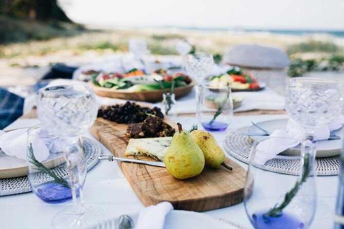 Dine Outdoors in a Stunning Location, Platter of 100% Delicious Local Produce - Why the Experience Receives Rave Reviews