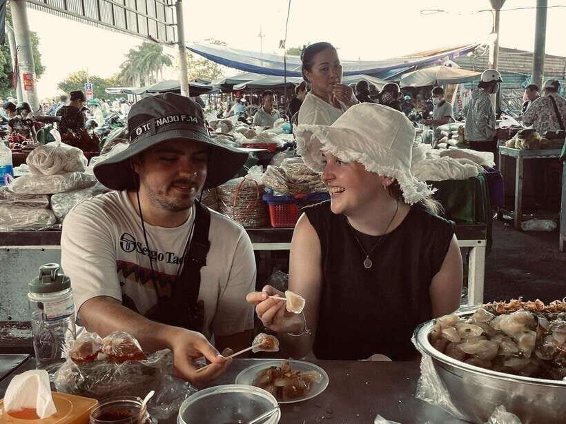 Dong Hoi: Half-Day Cycling Tour with Street Food Tasting - Detailed Breakdown of the Itinerary