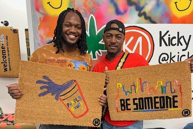 Doormat Paint Party in Houston - What to Expect from the Doormat Paint Party