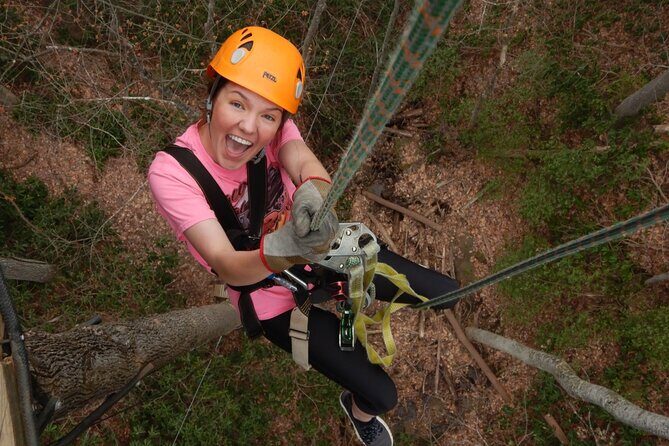 Epic Zipline Canopy Tour - The Gorge Zipline: Saluda, NC - Guides and Safety