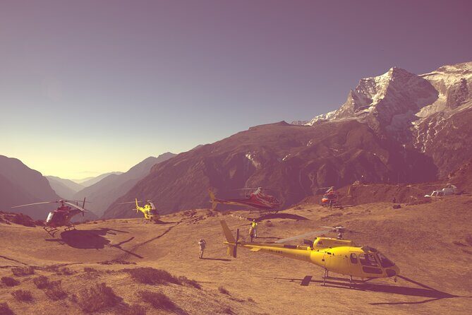 Everest Helicopter tour - Things to Keep in Mind