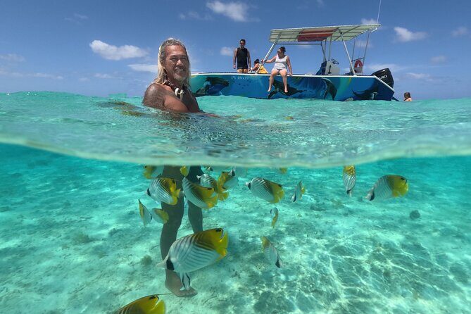 Exceptional Half day on the turquoise lagoon of Bora Bora - Encountering Rays and Sharks: Thrilling and Respectful