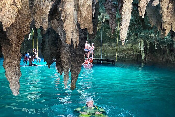 Family ATV Cenote Five Zip Lines Photos Taco Lunch Tequila Taste - Group Size and Logistics