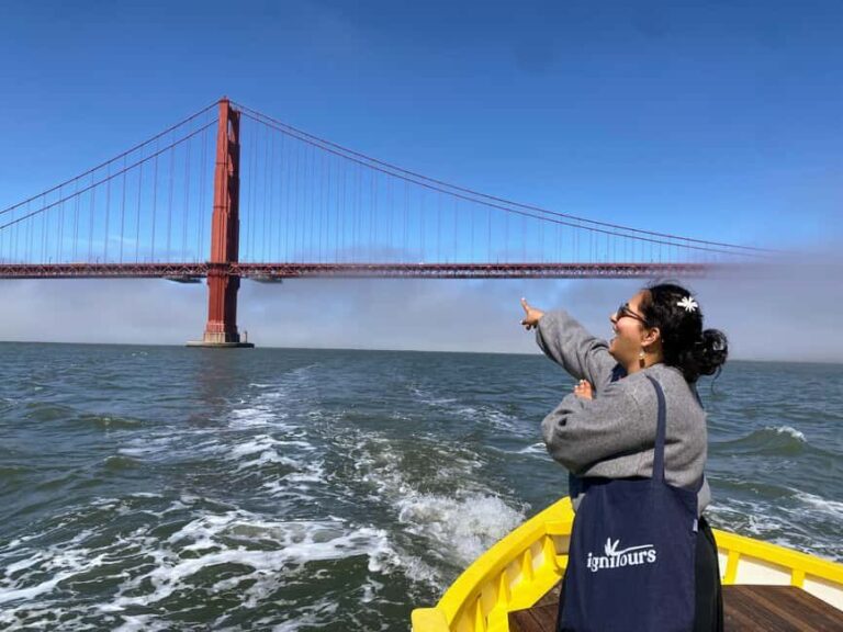 Fishermans Wharf Highlights Tour + Golden Gate Bay Voyage - The Optional Golden Gate Bay Cruise: A Waterfront Perspective