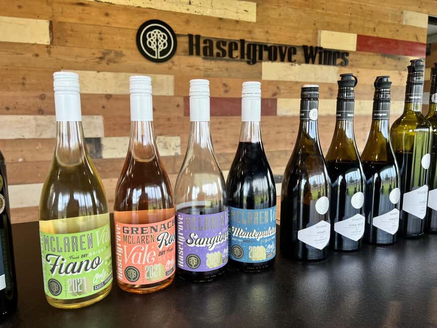 Fleurieu Peninsular: McLaren Vale Winery Experience - The Itinerary in Detail