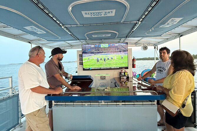Floating Tailgate Tour at Crab Island and Watch Football on Water - Practical Tips for Travelers