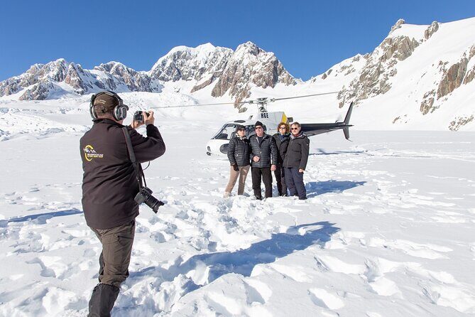 Fox Glacier and snow landing (allow 20 minutes - departs Fox Glacier) - Meeting Points and Logistics