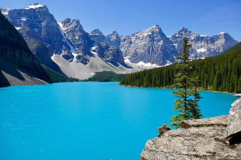 From Calgary: Moraine & Louise Lake, Banff & Falls Day Trip - The Itinerary Breakdown
