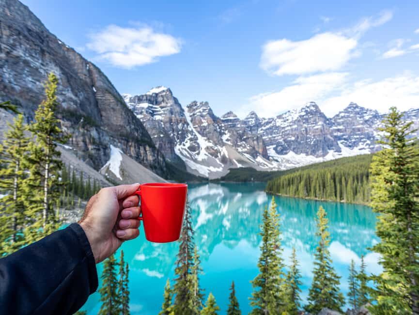 From Canmore/ Banff: Sunrise Moraine Lake and Lake Louise - The Transportation and Logistics