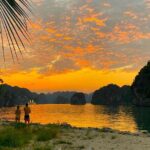 From Cat Ba: Sunset, Magical Bioluminescence Plankton Night Kayak - The Beach BBQ and Relaxed Atmosphere