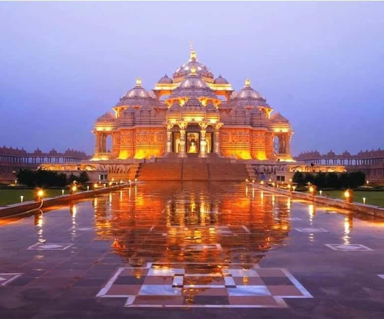 From Delhi: Akshardham Tour With Light & Water Show - Inside the Experience: What to Expect