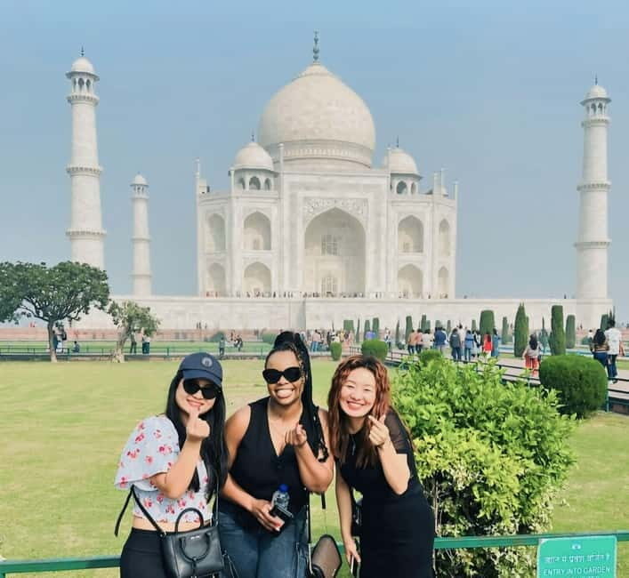 From Delhi: Taj Mahal Sunrise & Agra Day Tour with Transfers - Following the Taj: A Morning Feast and Historic Insights