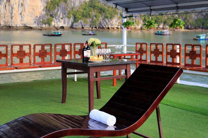 From Hanoi: Immersive Halong Bay Cruise: 2 Days 1 Night - The Next Day: Pearls, Kayaks, and Goodbyes