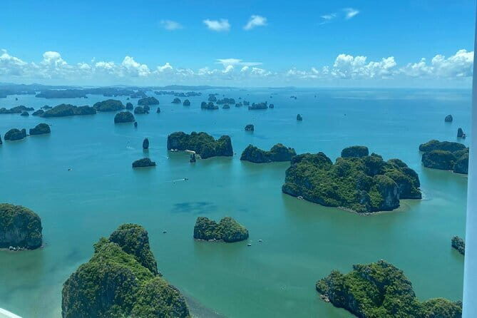 From Hanoi: Seaplane Sightseeing& Luxury Day Cruise in Halong Bay - Detailed Breakdown of the Itinerary