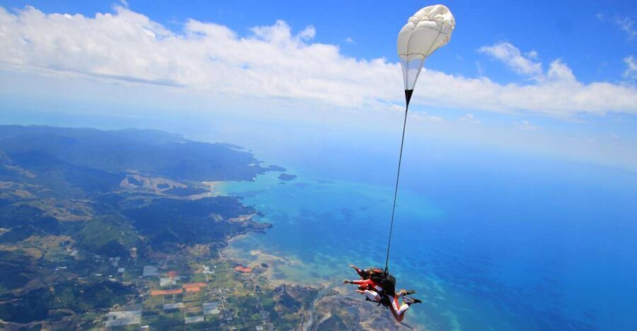 From Motueka: Abel Tasman Tandem Skydive Experience - What You Can Expect: The Itinerary of a Skydiving Adventure